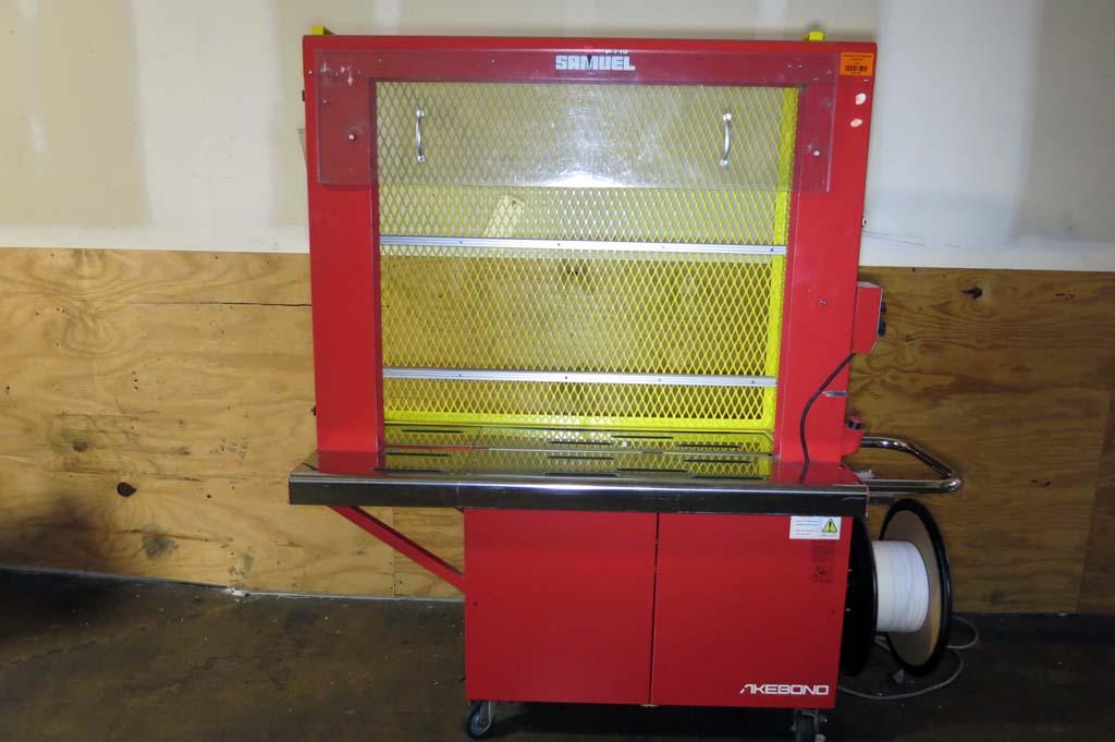 Lot #12: Samuel Strapping Systems P-710 Automatic Strapping Machine - WireBids