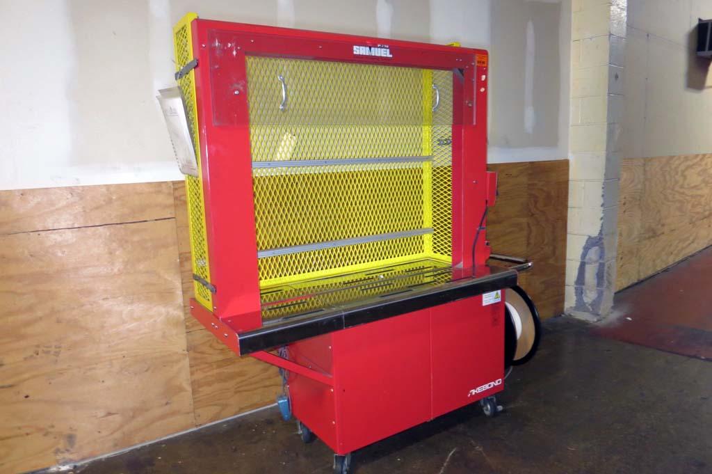 Lot #12: Samuel Strapping Systems P-710 Automatic Strapping Machine - WireBids