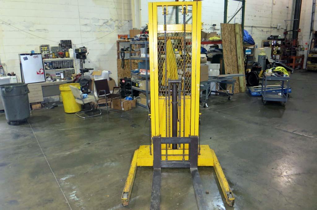 Lot #62: Lift Rite LT132 walk behind forklift - WireBids