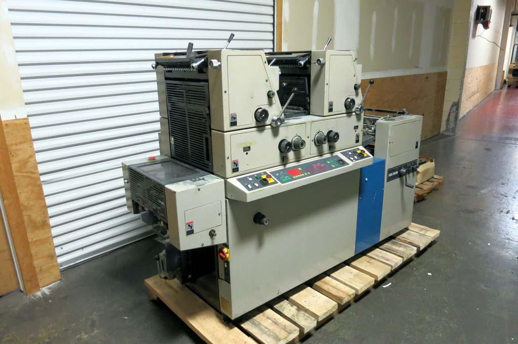 Lot #7: Ryobi 3302M 2-Color Offset Press - WireBids