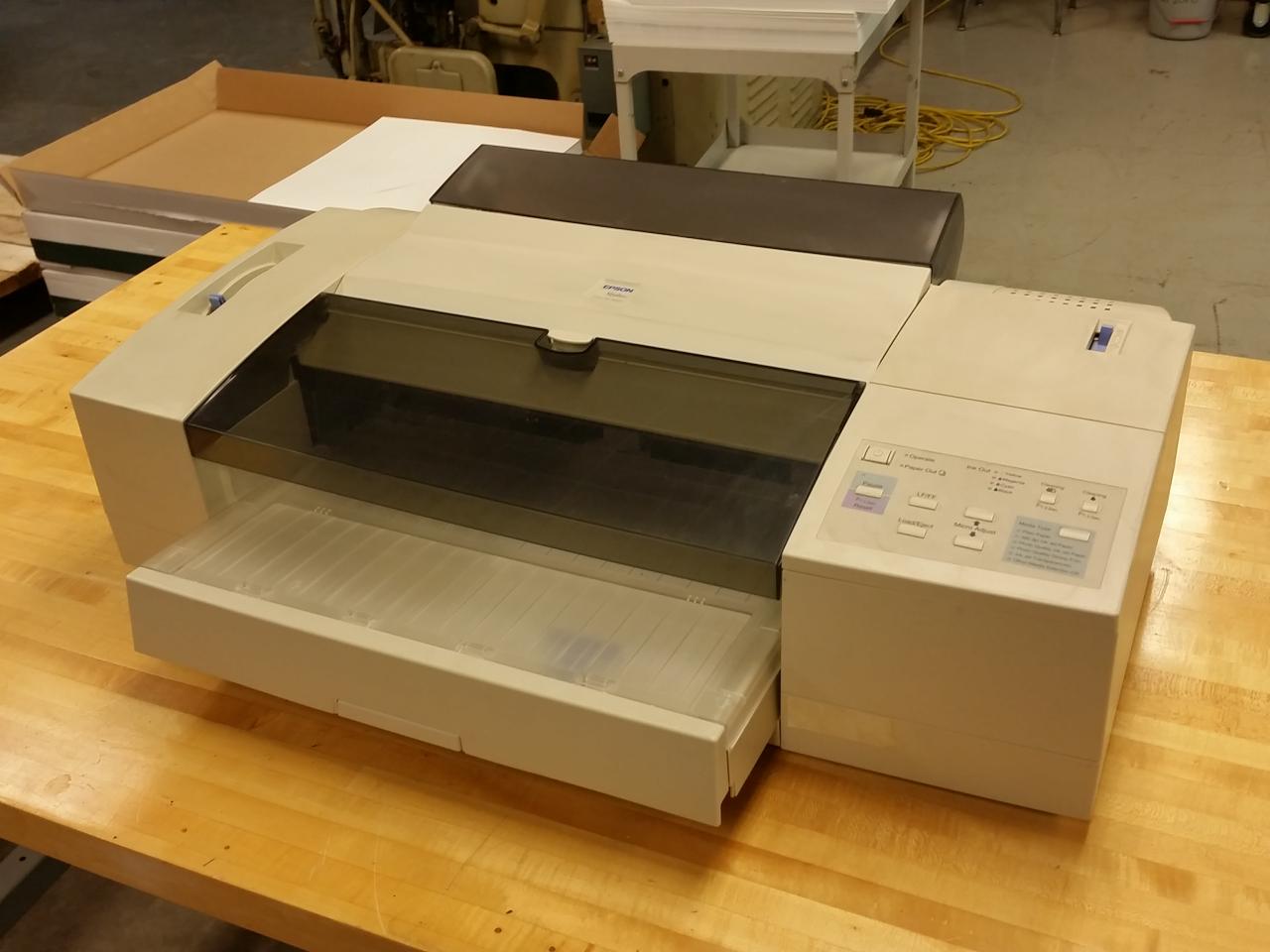 Lot #89: Epson Stylus Color 3000 Inkjet Printer - WireBids