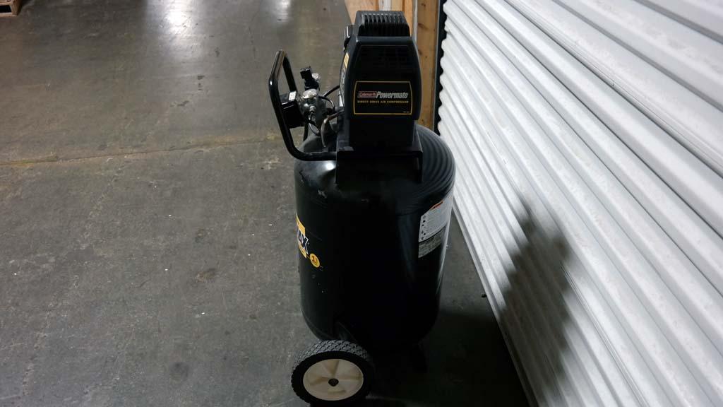 Lot #45: Black Max Direct Drive Air Compressor 5HP - WireBids