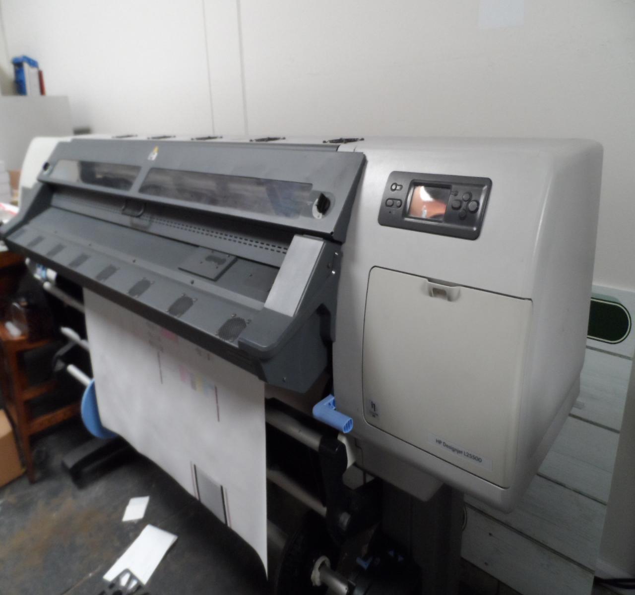 Lot #2: HP Designjet Latex L25500 60 Inch Wide Professional Printer ...