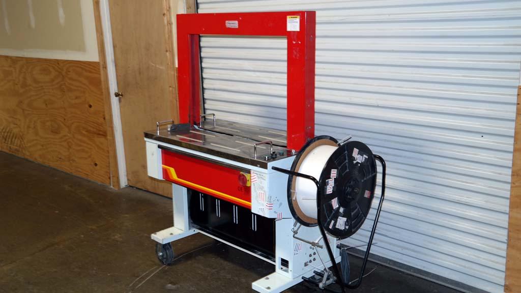 Lot #5: Transpak TP-601D1 Tauris Automatic Strapping Machine - WireBids