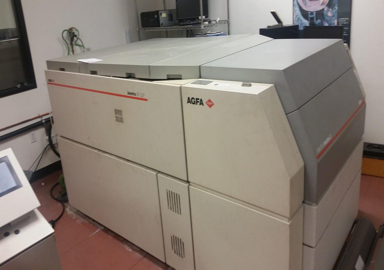 Lot #3: AGFA Avantra 30 with Avantra 30 OLP Imagesetter with RIP System ...