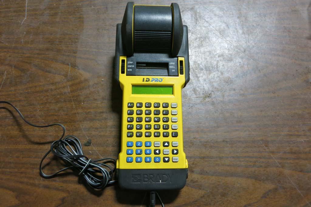 Lot #108: Brady I.D. Pro ID Wire Marker Printer Labeller - WireBids
