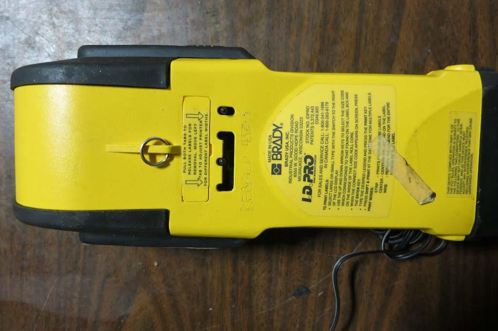 Lot #108: Brady I.D. Pro ID Wire Marker Printer Labeller - WireBids