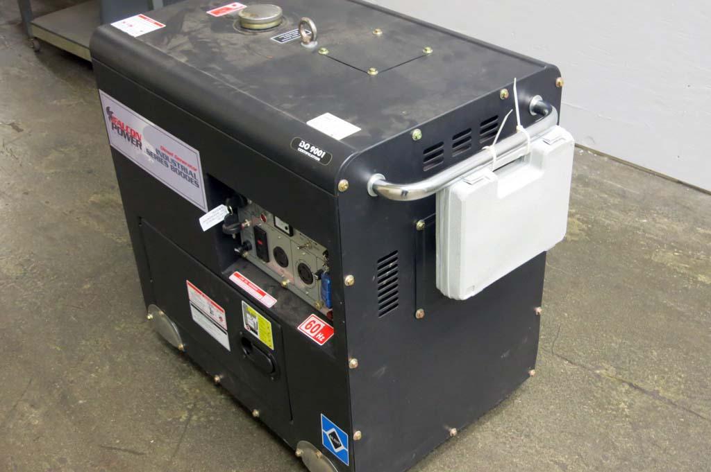 Lot #72: Falcon Power Industrial Diesel Generator 8000ES - WireBids
