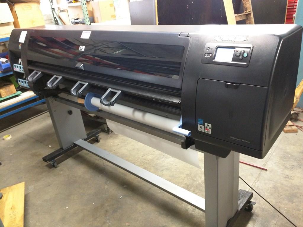 Lot #10: HP Designjet Z6100ps 60" Large Format Printer - WireBids