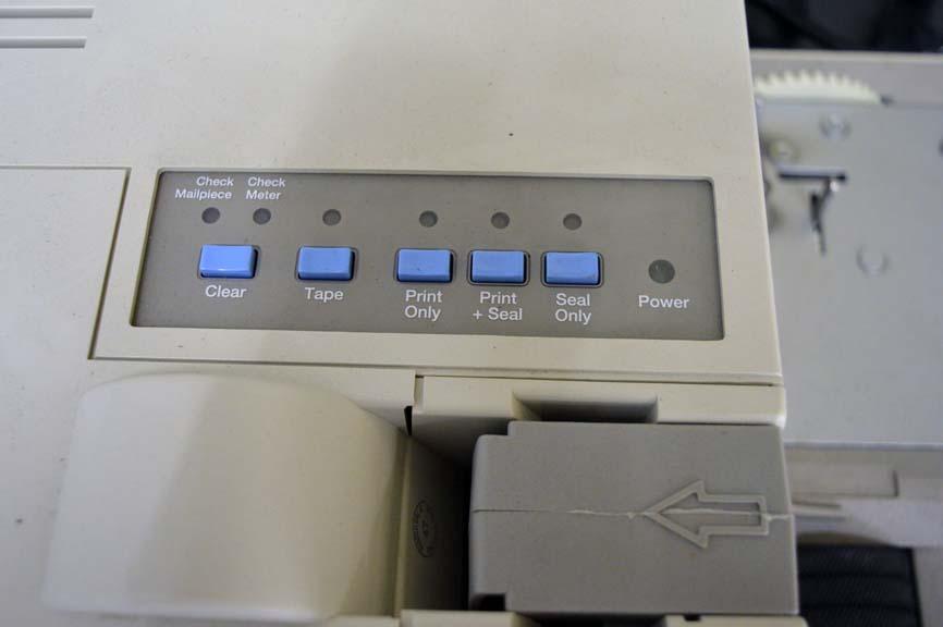 Lot #140: Pitney Bowes E570 Postage Meter Mailing Machine - WireBids