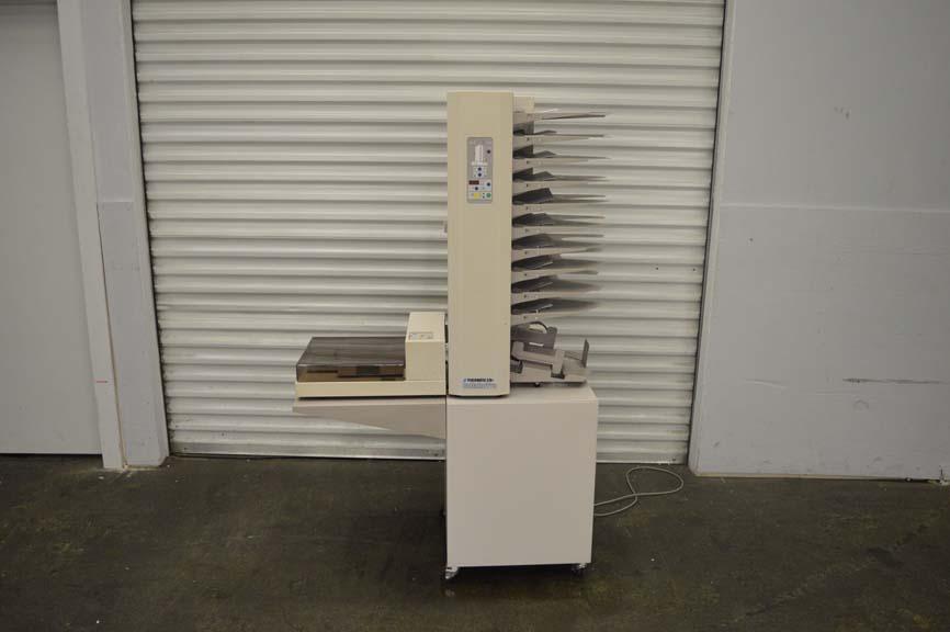 Lot #55: Maxxum Plockmatic 310+ Vertical Collator 10-Bin w/ Stapler ...