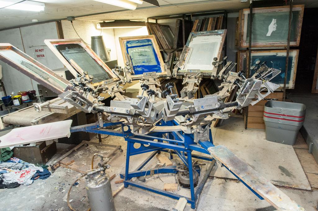 Hopkins Screen Printing Press Parts at Harrison Fitch blog