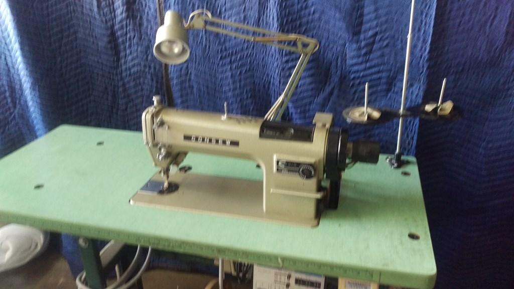 Lot #38: Consew 290 RATCW Single Needle Sewing Machine - WireBids