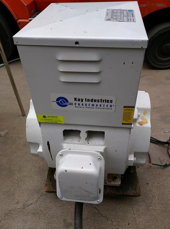 Lot #25: Kay Industries PhaseMaster MA-1B Rotary Phase Converter - WireBids