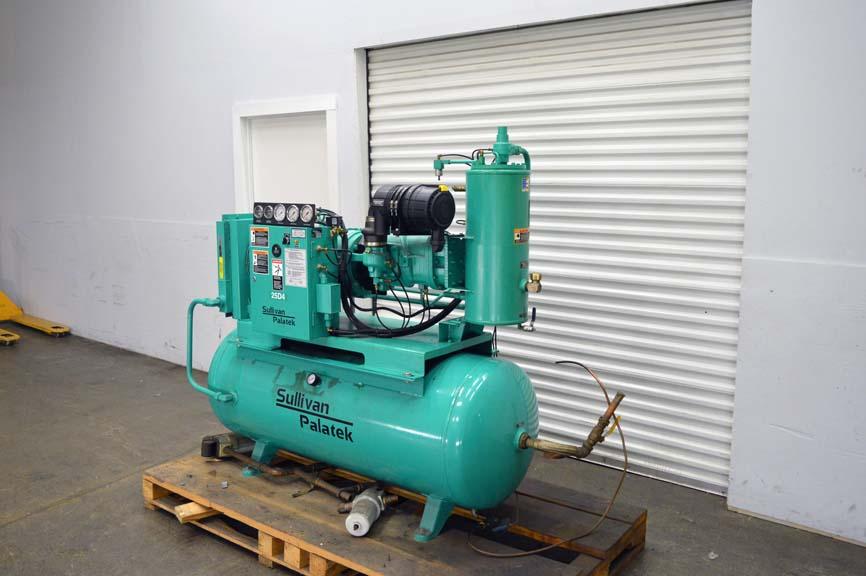 Lot #23: Sullivan Palatek 25HP Air Compressor - WireBids