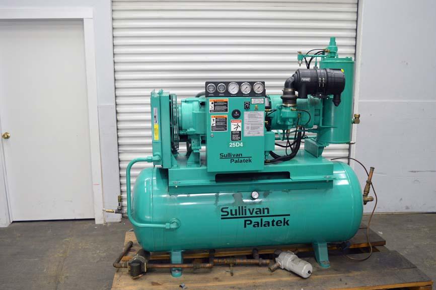 Lot #23: Sullivan Palatek 25HP Air Compressor - WireBids