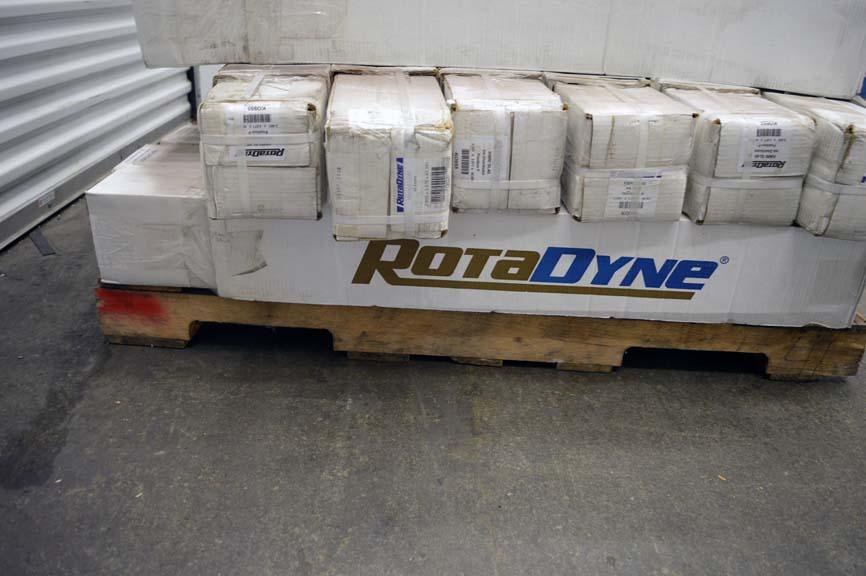 Lot #126: Rotadyne KMRI SL40 Ink Distributor Rollers - WireBids