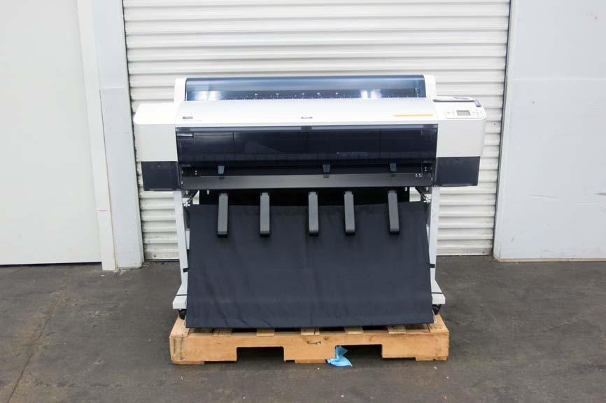 Lot #86: Epson Stylus Pro 9800 Wide Format Printer - WireBids