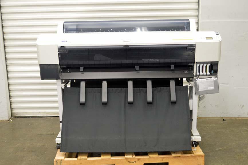 Lot #101: Epson Stylus Pro 9800 Wide Format Printer - WireBids