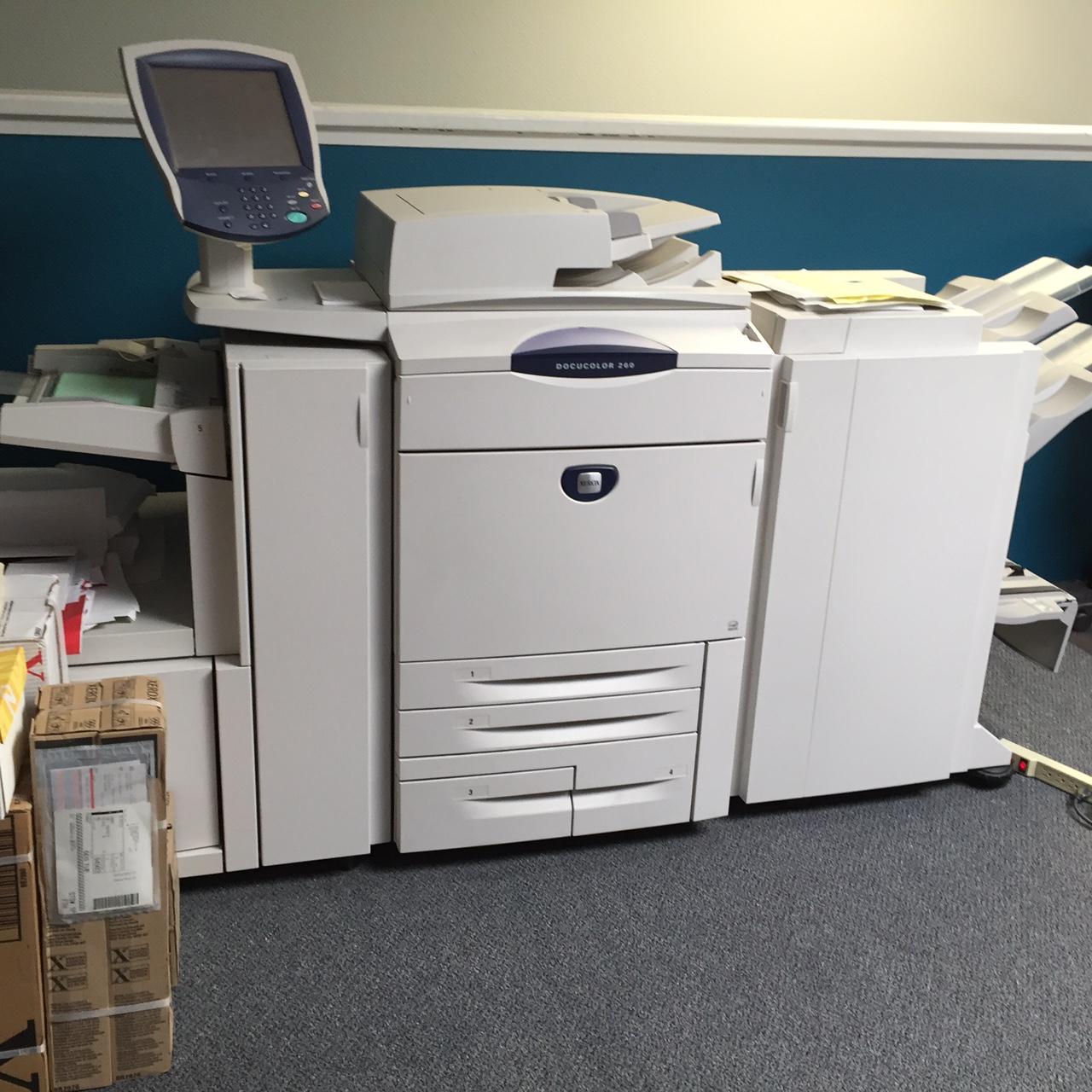 Lot #11: Xerox Docucolor 260 (Ships from San Rafael, CA) - WireBids