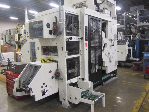 Lot #32: Harris TCF60 Combination Folder 22.75" Cutoff - WireBids