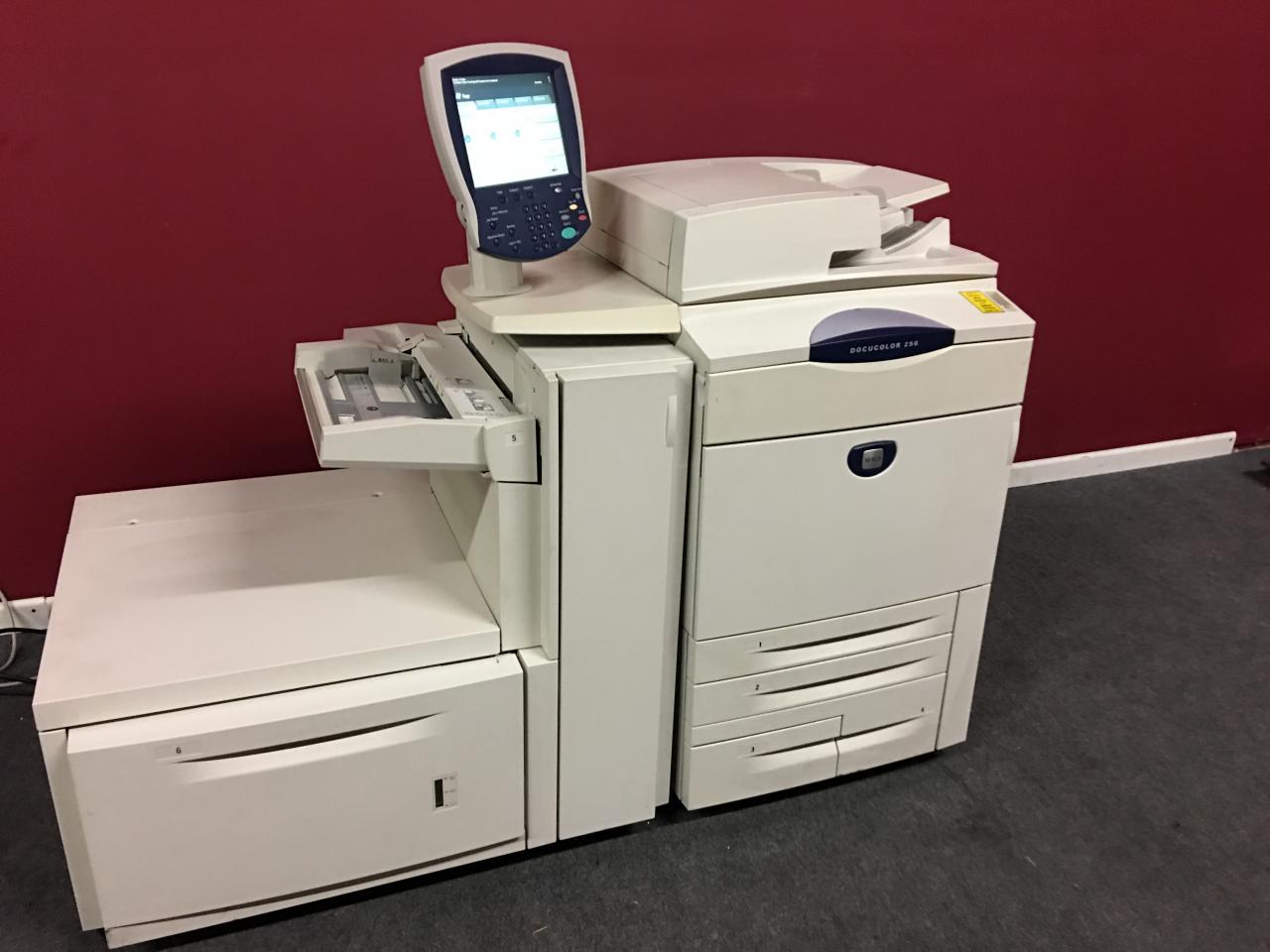 Lot #19: Xerox Docucolor 250 with Bustled Fiery - Click for Video ...