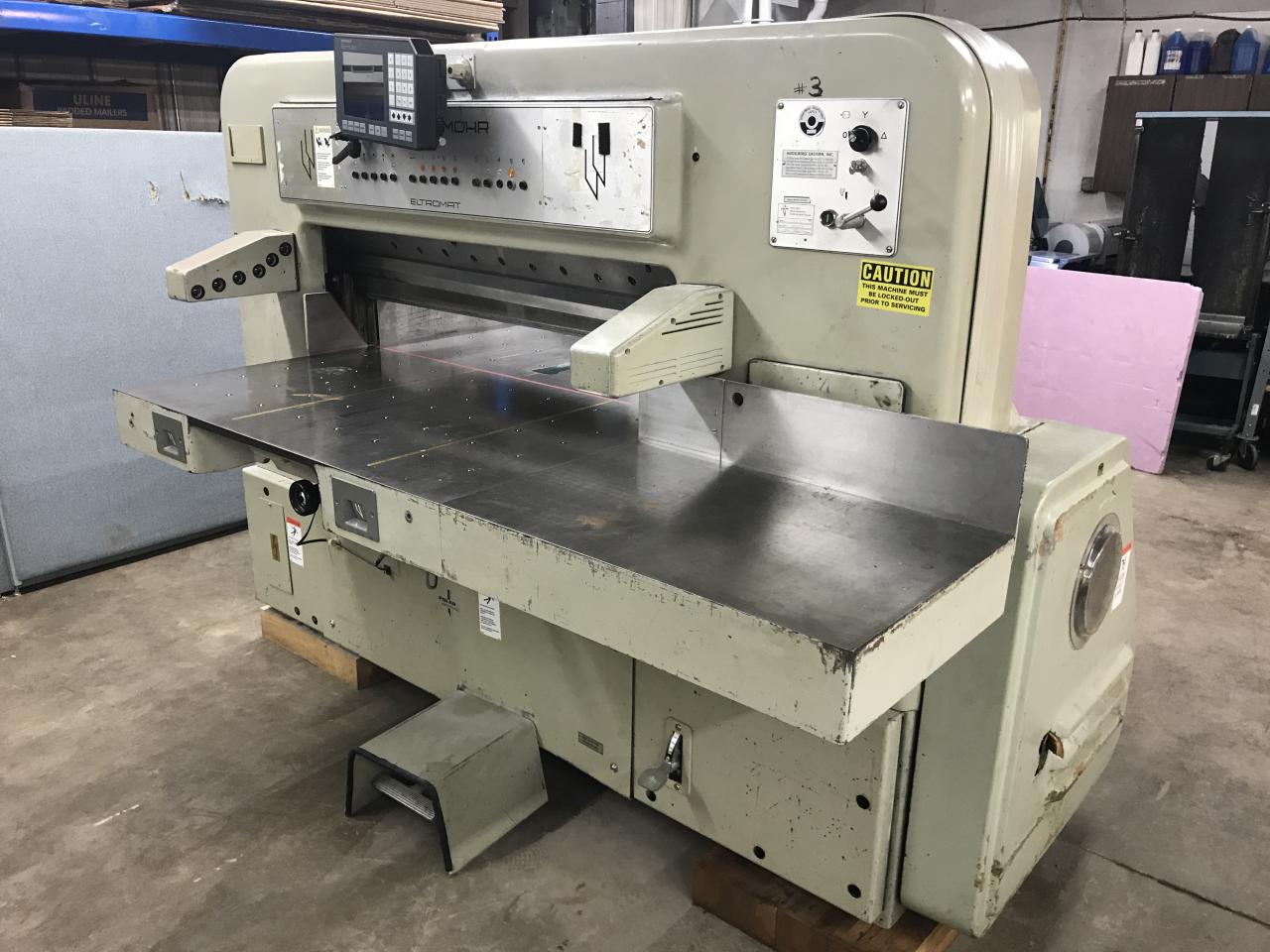 Lot #30: Polar 115 CE Paper Cutter with Safety Beams - Kewaskum, WI ...