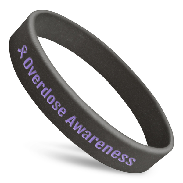 Overdose Awareness Wristband – Wristband Bros Marketplace