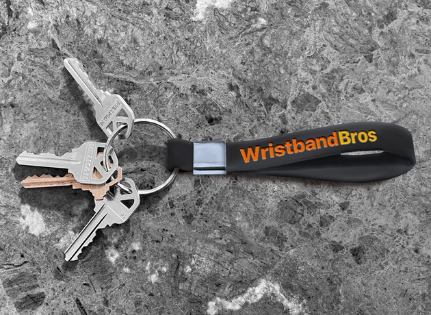 Silicone Keychain | Custom Products | WristbandBros.com