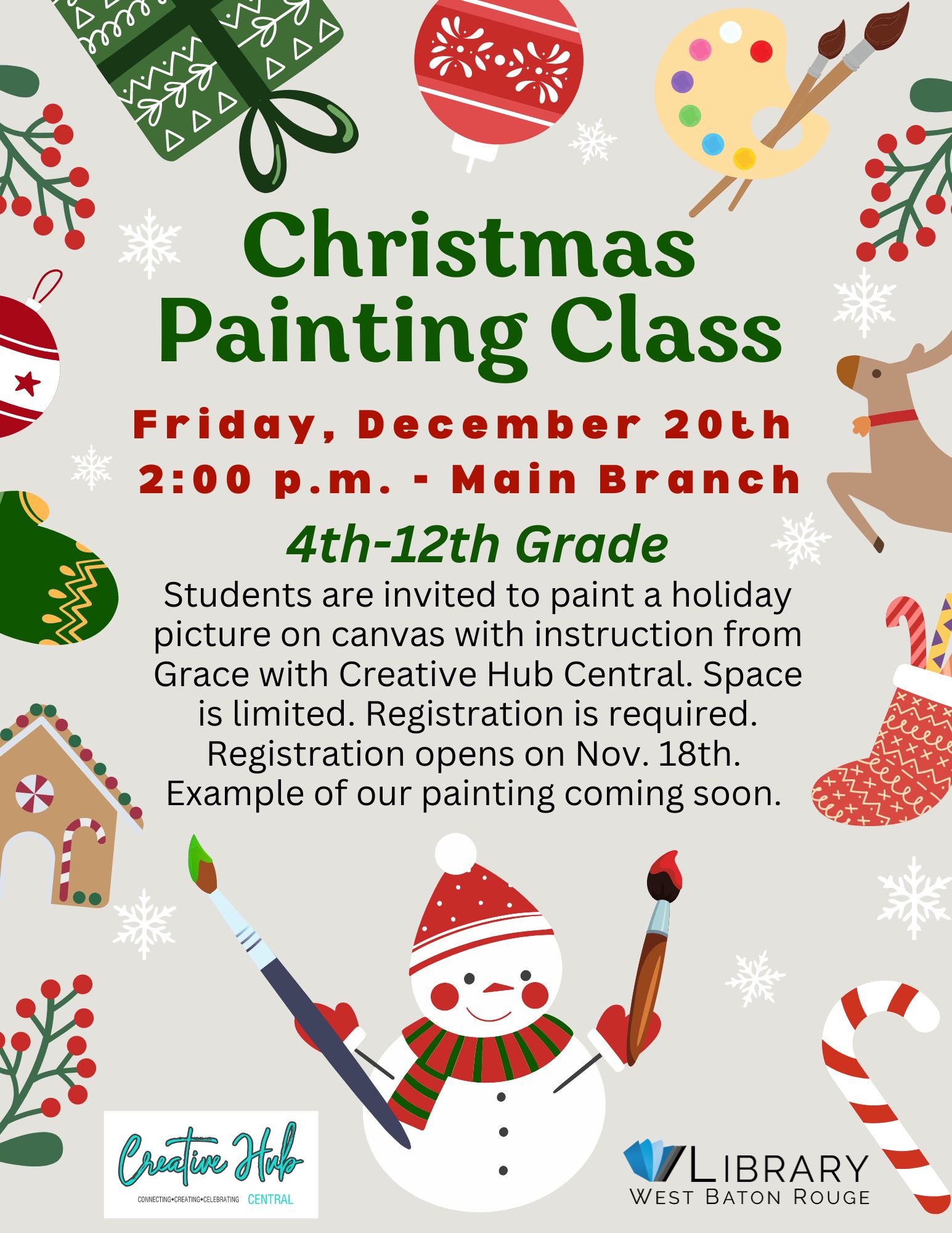 Events from December 12th – January 7, 2025 – Page 2 – West Baton Rouge ...