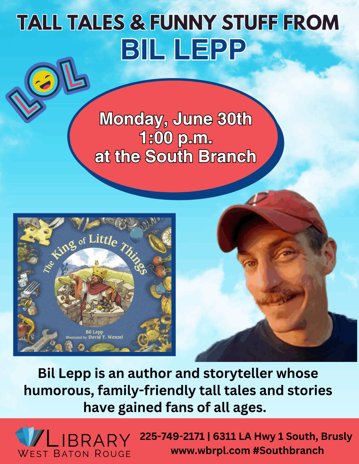 Events from May 13th – May 28th – Page 3 – West Baton Rouge Parish Library