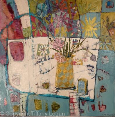 Mind Map Still Life - Acryic on canvas