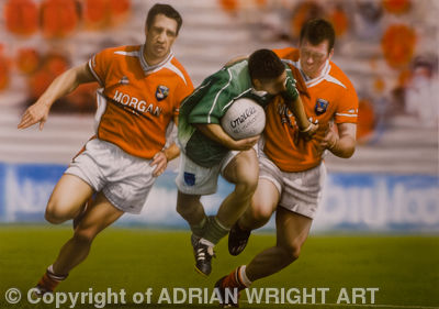 THE PURSUIT - LITHOGRAPHIC PRINT