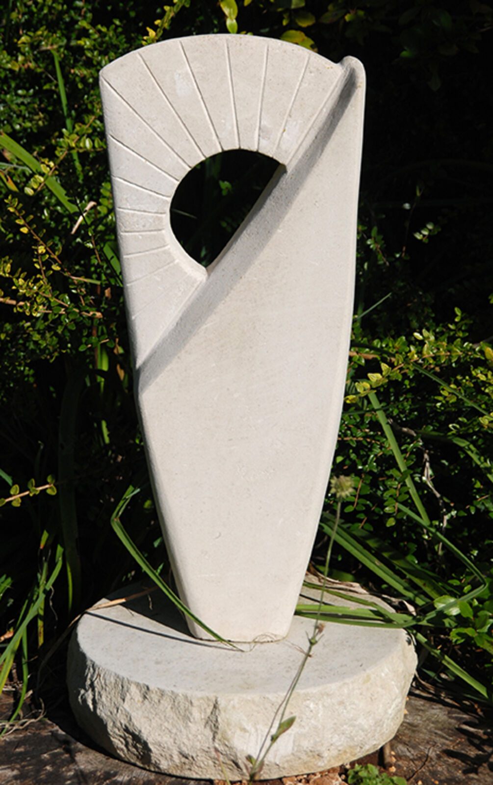 Rising Sun - portland stone