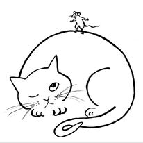 Paintings by Cathy Stringer of animals and children