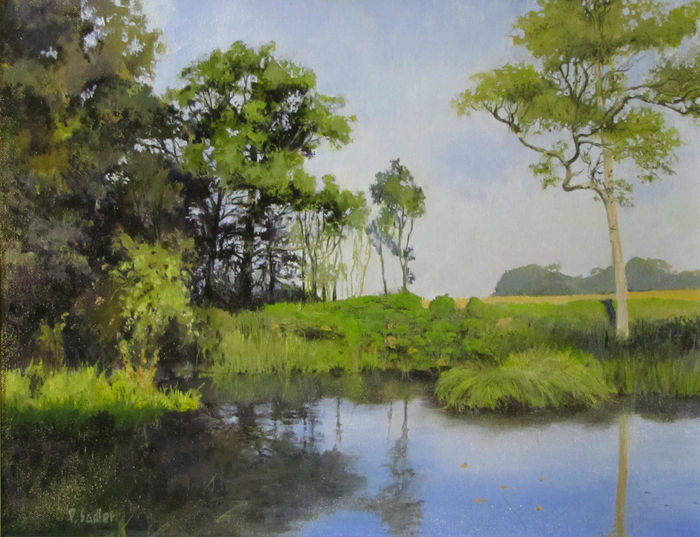 A Late Summer Afternoon - Oil on stretched canvas