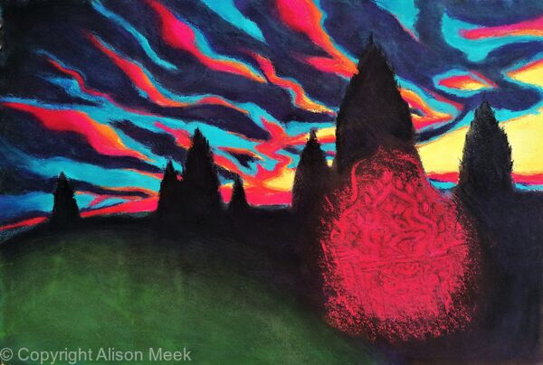 alison meek drawings South East Asia Vietnam Cambodia Laos Thailand ...