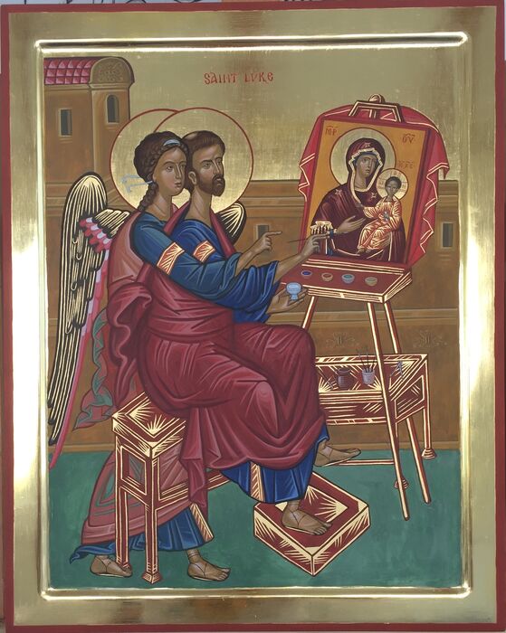 Traditional Byzantine and Early Italian style Panel Paintings