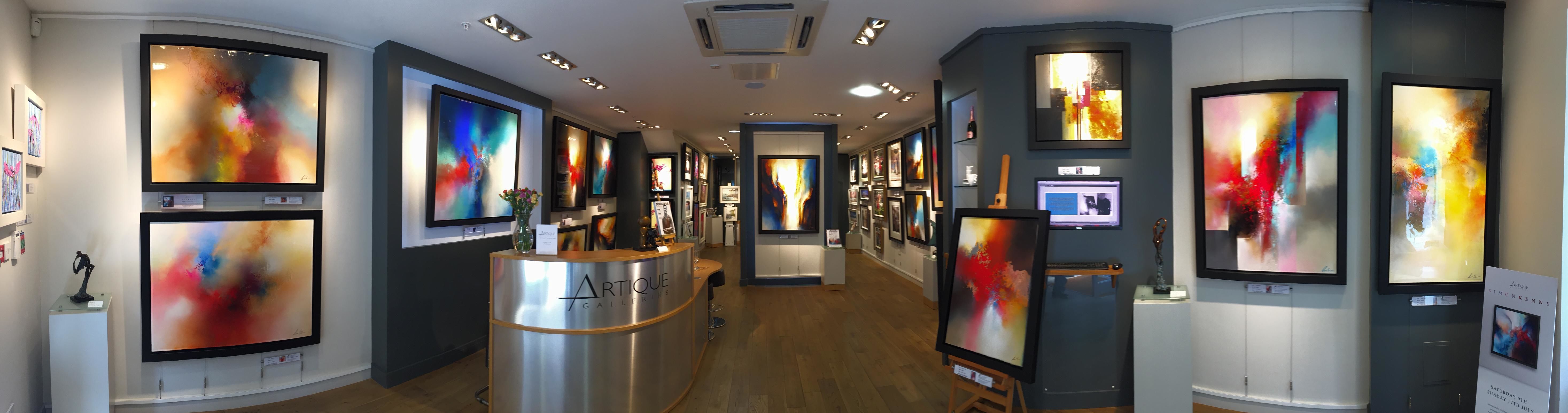 Simon Kenny Abstract Artist Home Page