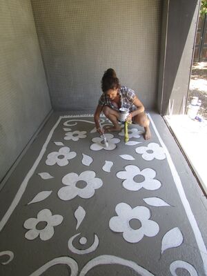 Carpet painting