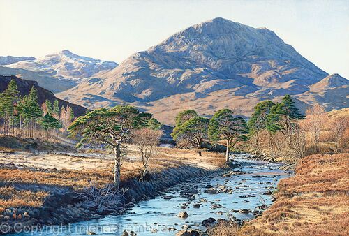 Highland River - giclee print