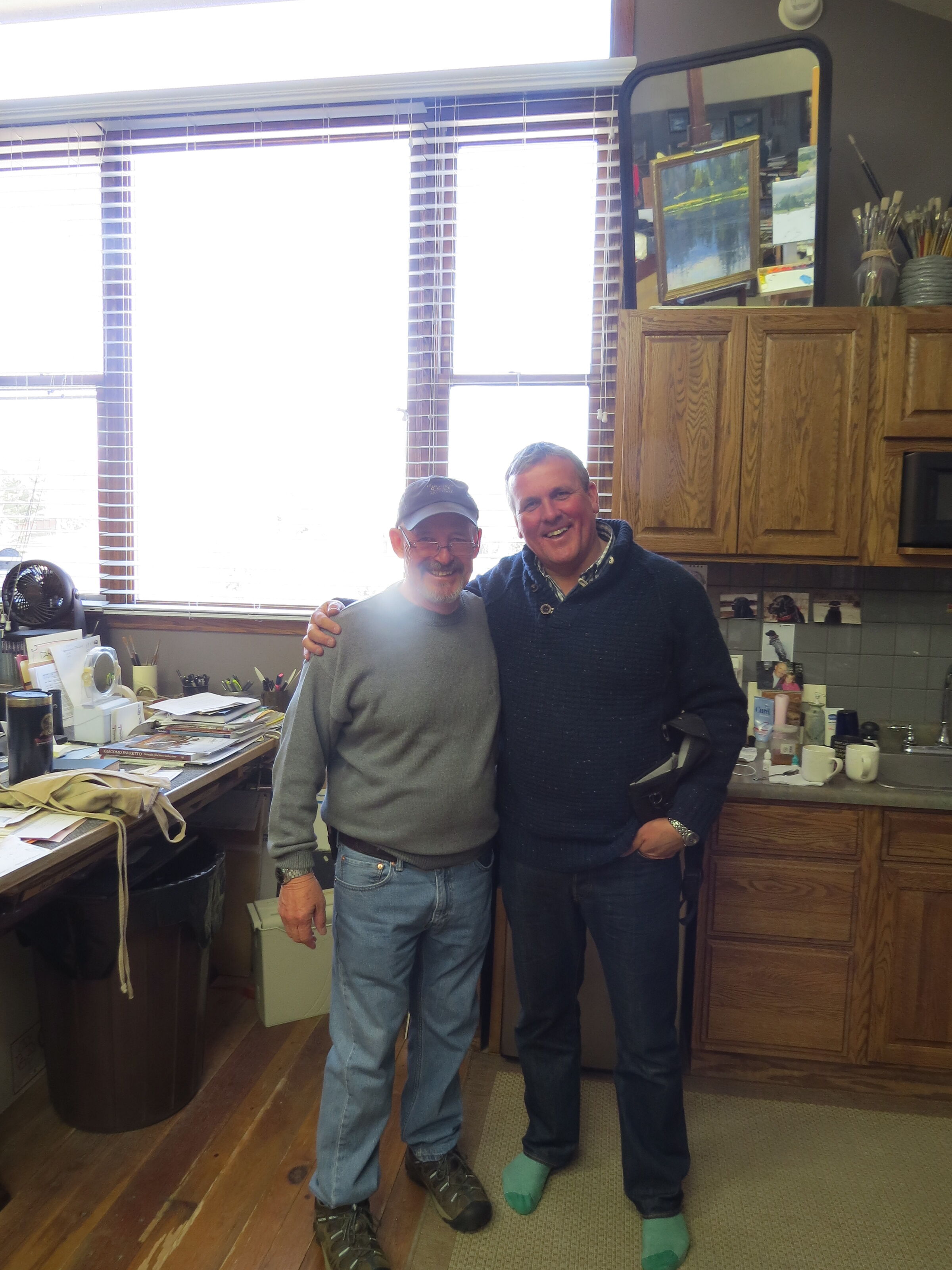 Me with the wonderful Skip Whitcomb in Colorado