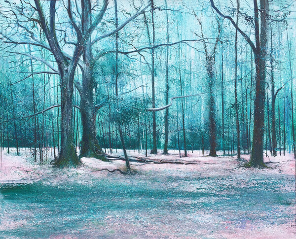 Another Light Flurry SOLD - Mixed media on Canvas