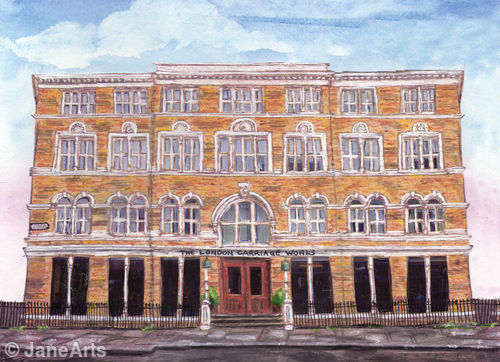 The London Carriage Works, Hope Street, Liverpool - Limited edition print