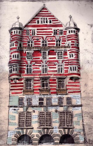The White Star Line Building, Liverpool - limited edition print