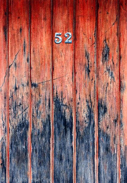 Number 52 - Watercolour on paper