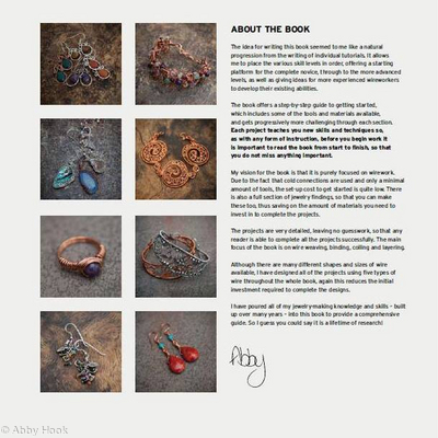 Abby Hook Wire jewelry masterclass book