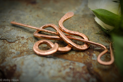 Abby Hook Hair and scarf pins