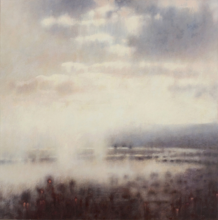 Shadows falling - Oil on canvas
