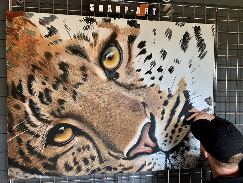 Professional, artist, Nathan Sharp, paintings by SharpArt/homepage